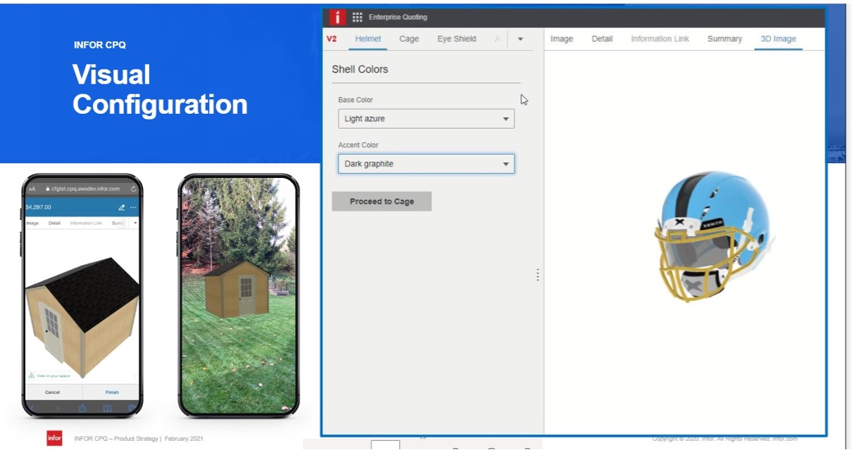 CONFIGURE PRICE QUOTE D'INFOR: ACCURATE AND CUSTOMIZABLE QUOTES - G4